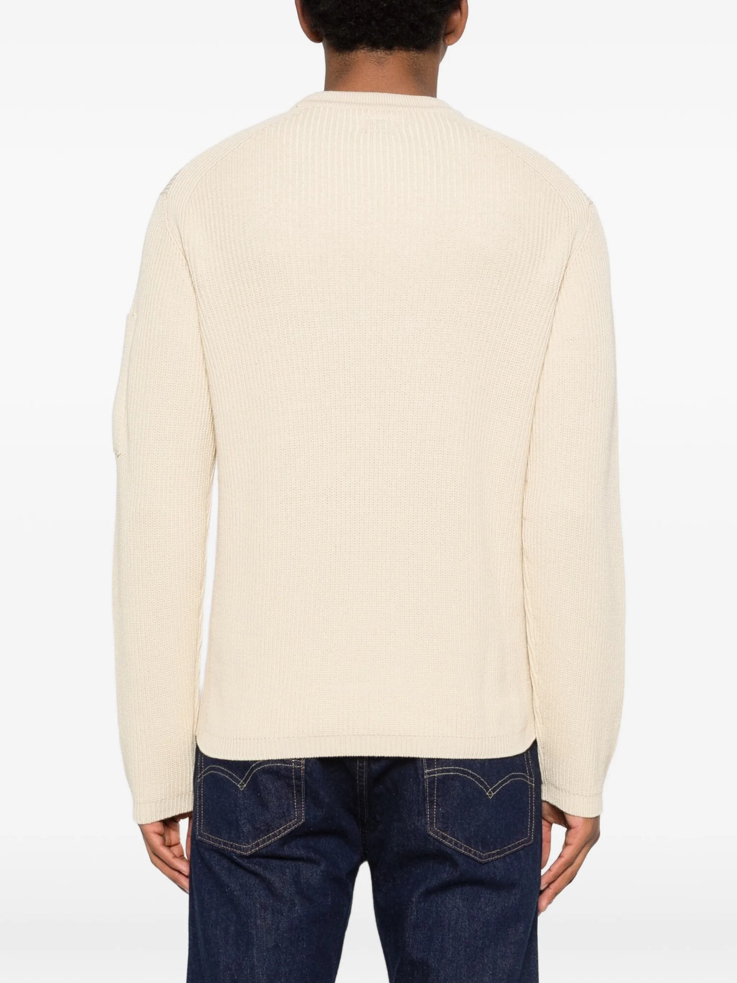 Свитер C.P. COMPANY Crew-neck sweater, размер 3XL, , разноцветный — фото 1