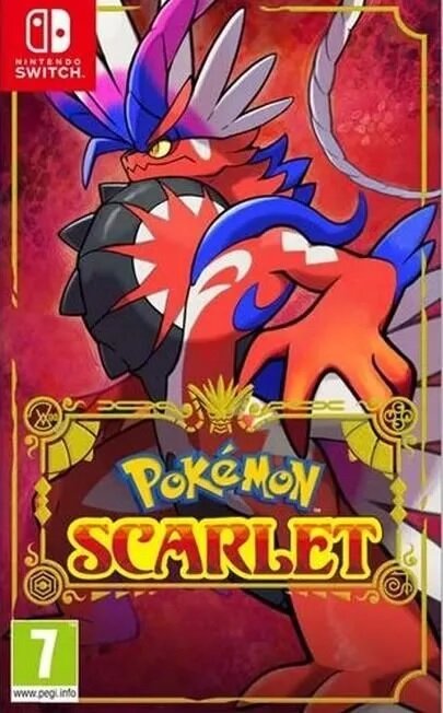 Pokemon Scarlet [Nintendo Switch, английская версия]