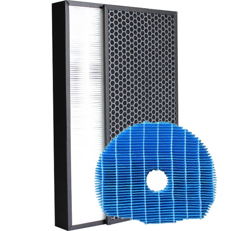 Фильтр для очистителя воздуха Sharp FZ-C150HFE FZ-C150DFE FZ-C100MFE Синий, 3 Filters