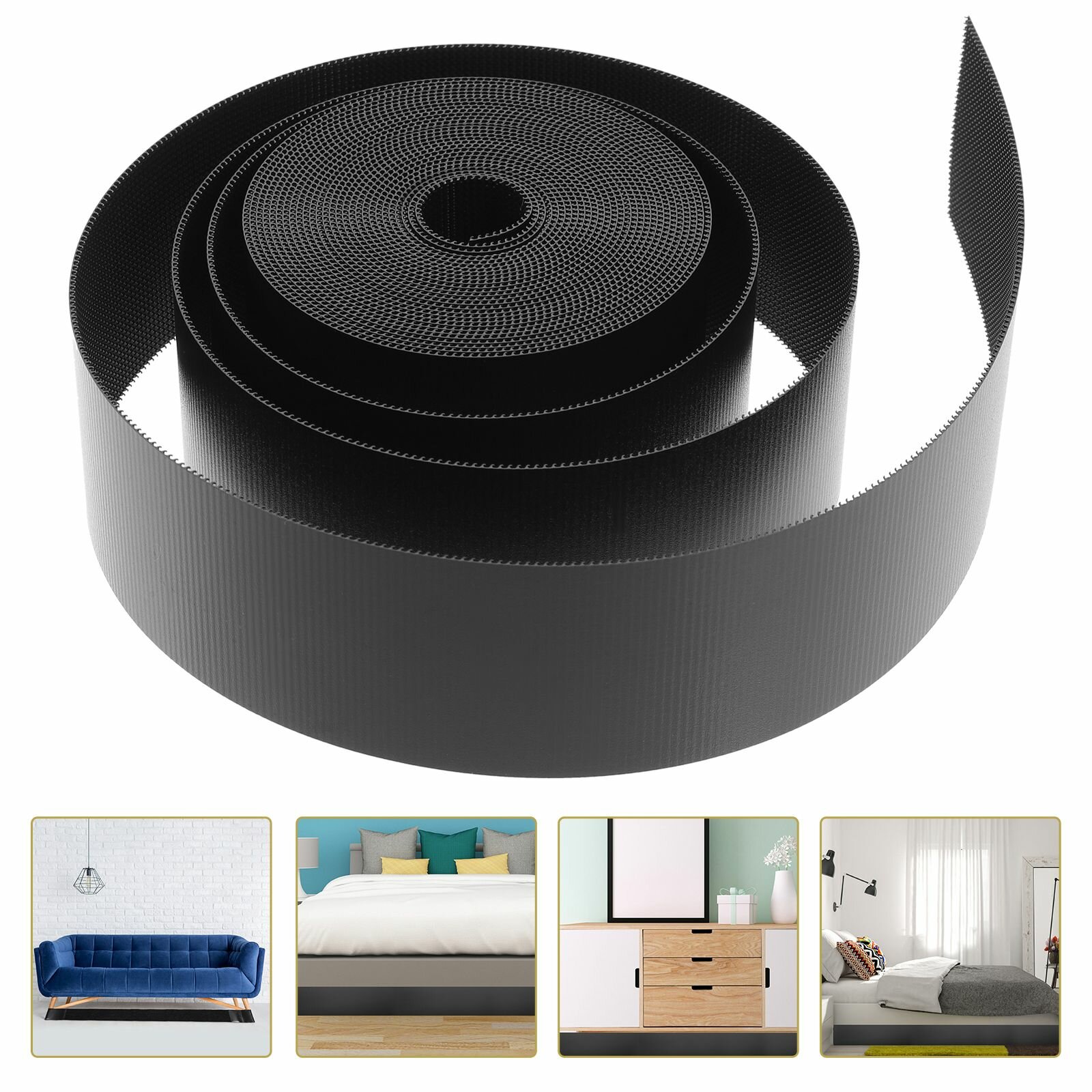 1 Набор Устойчивых Блокировщиков, Из Пвх И Нейлона, Для Защиты От Падения Игрушек Под Мебель