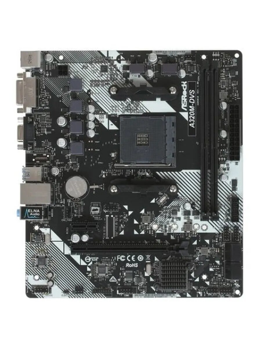 Материнская плата A320M-DVS - AM4, DDR4