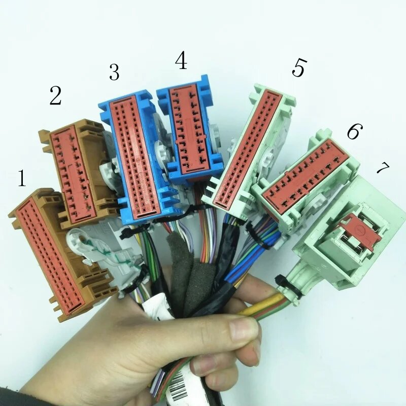 Автомобильный блок предохранителей BCM для двигателя, бортовой корпус компьютера, компьютерный модуль, штекер, жгут, подходит для Ford Focus Kuga Escape 5