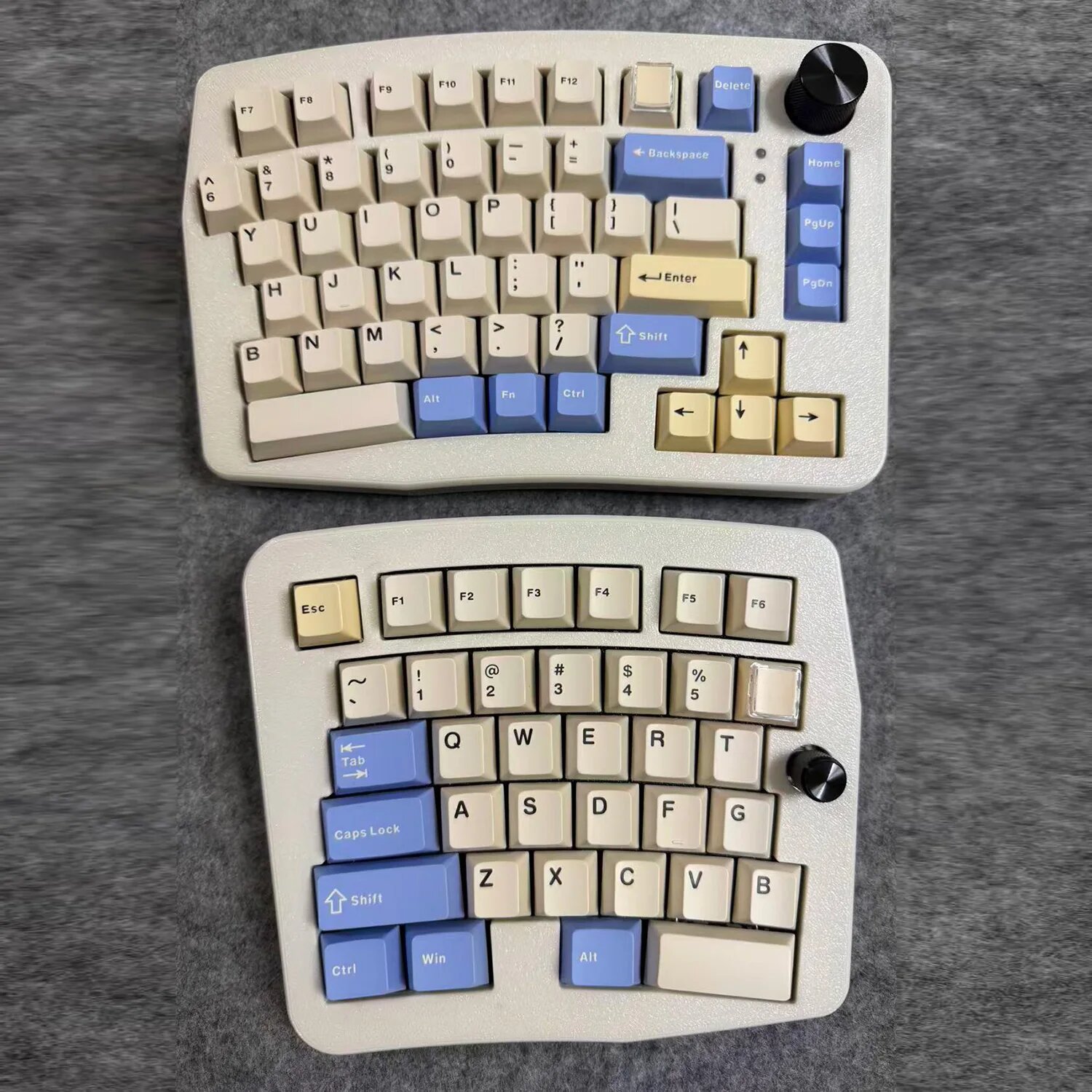 YANFU Balice80 Alice Split проводная механическая клавиатура Gardalon yellow Axis, Keyboard