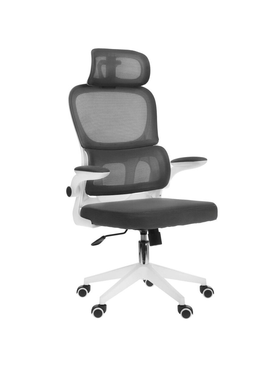 Офисное кресло Brabix Byroom OC4106-plw-G, на колесиках, серое