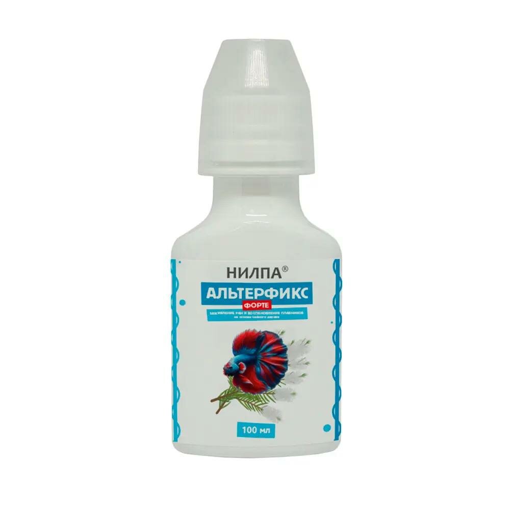 Средство для воды в аквариуме Нилпа Альтерфикс, экстракт чайного дерева, 100 мл