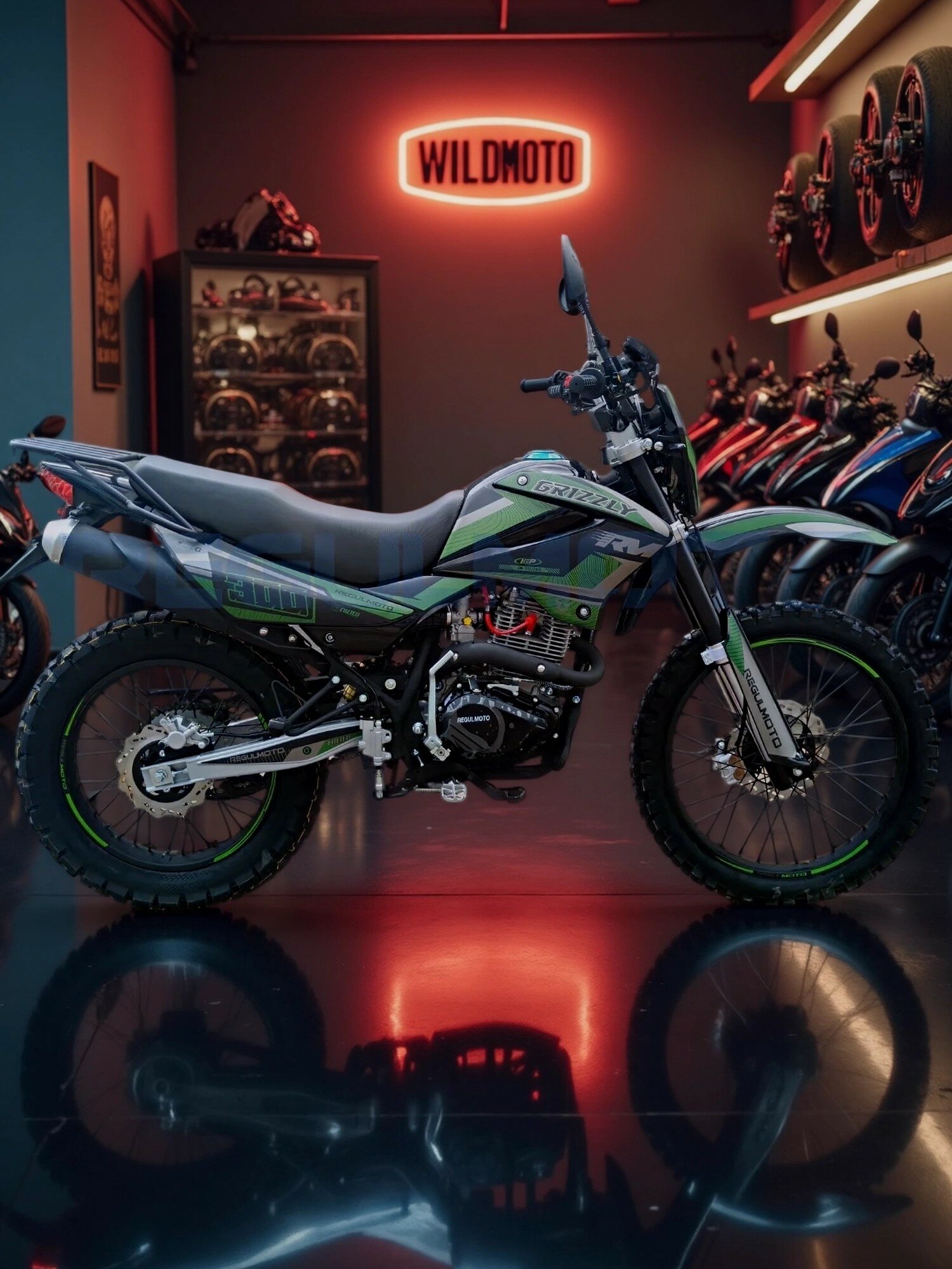 Мотоцикл Эндуро, Regulmoto "Grizzly" ❗ПТС,❗ 25 л. с, 300 см³