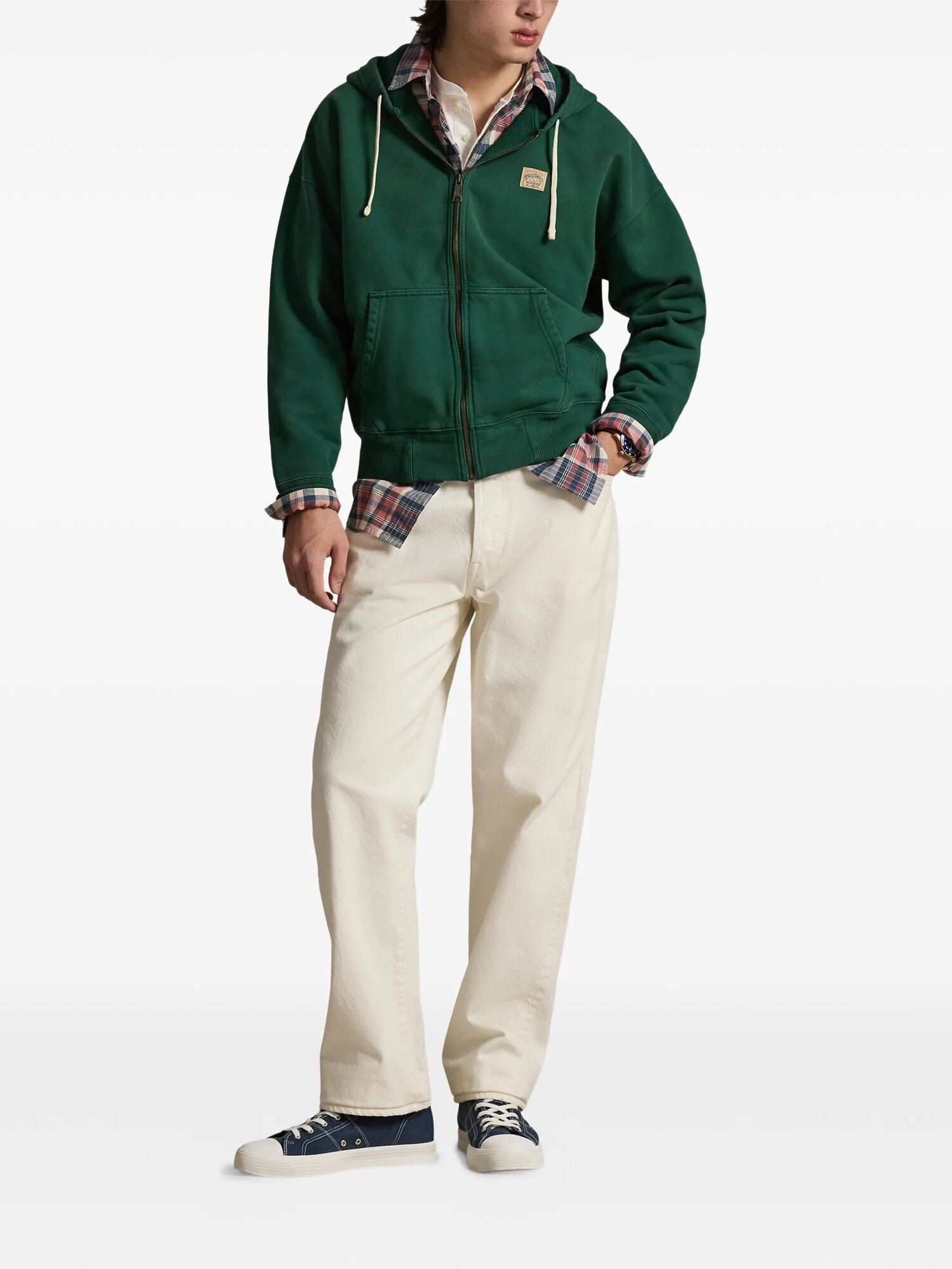 Худи Polo Ralph Lauren, размер 44, , green — фото 1