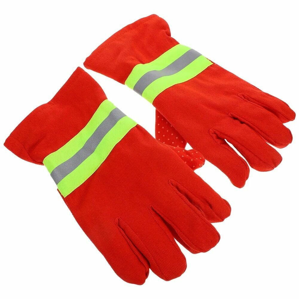 Огнестойкие Перчатки, Противоскользящие, Водонепроницаемые, Дышащие, Для Пожарных И Спасателей, 1 Пара