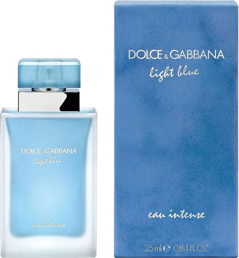 D&G Light Blue Eau Intense 25 мл, Парфюмерная вода женская