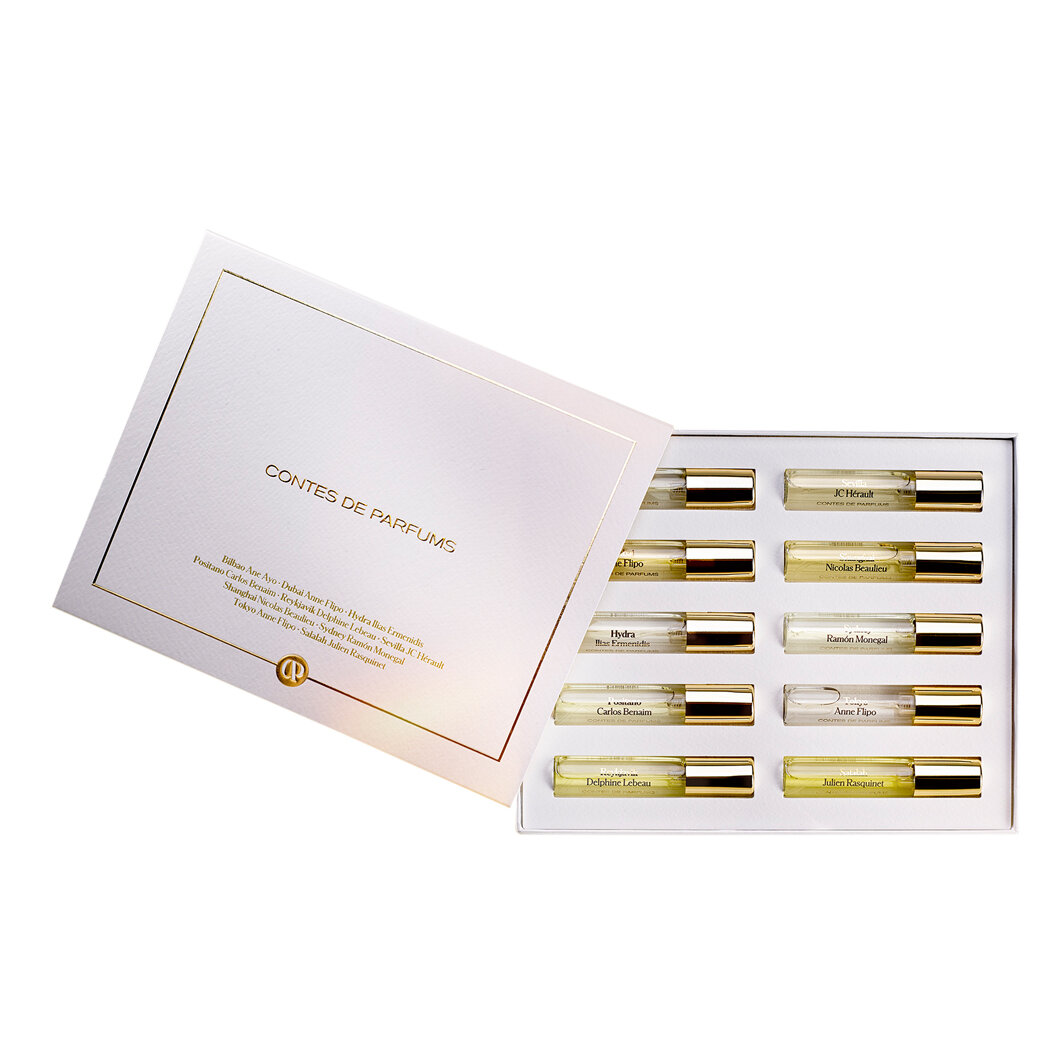 CONTES DE PARFUMS DISCOVERY KIT (bilbao, dubai, hydra, positano, reykjavik, sevilla, shangha) 10х10 мл, Парфюмерная вода унисекс