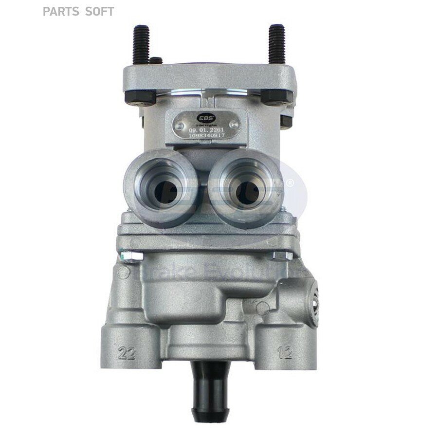 Кран тормозной главный от официального дистрибьютора, EBS, артикул 09012261