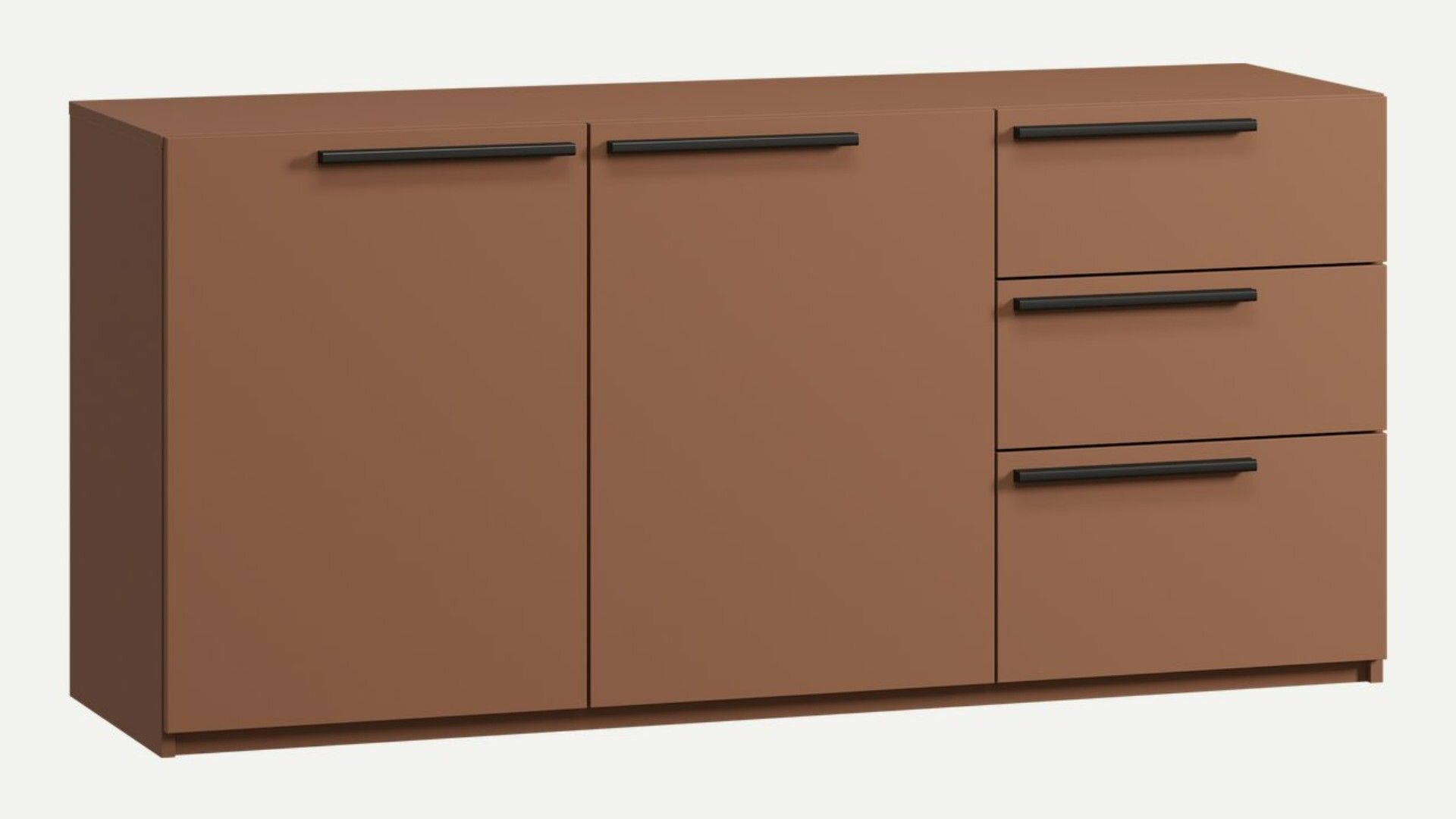 Тумба напольная Divan.ru Кимбол-4 Терракотовый, ЛДСП, 150х44х70 см