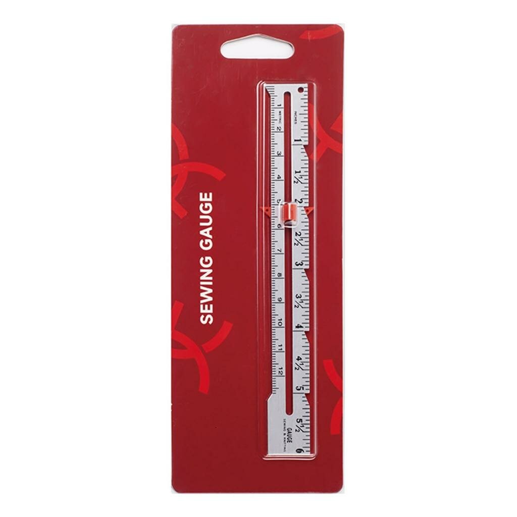 Швейный измерительный шаблон, серебро - 6 дюймов