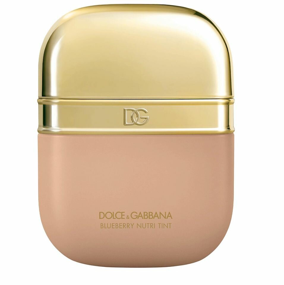 DOLCE&GABBANA Увлажняющий тональный крем с эффектом сияния SPF 20 PA+++ Blueberry Nutri-Tint, 12N Light Medium, 30 мл