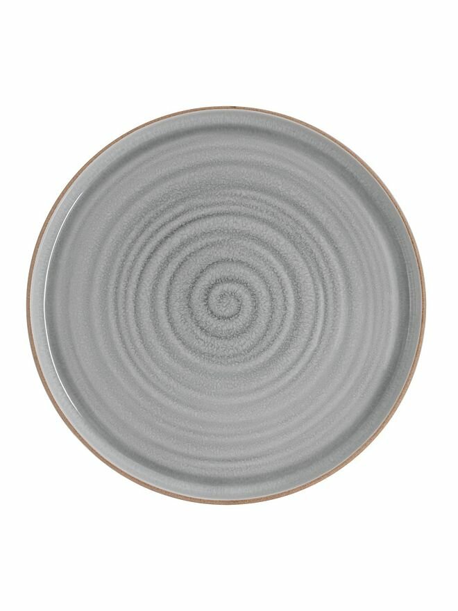 Тарелка обеденная 27 см Home & Style Спираль, Dallas керамика, 1 шт мелкая тарелка для сервировки стола, блюдо
