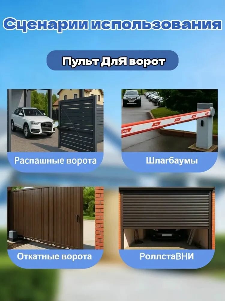 Пульт для автоматики ворот и шлагбаумов BFT MITTO COOL C2C