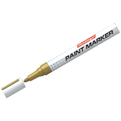 Маркер-краска Berlingo "Uniline PA400" золото, 2-4мм, нитро-основа