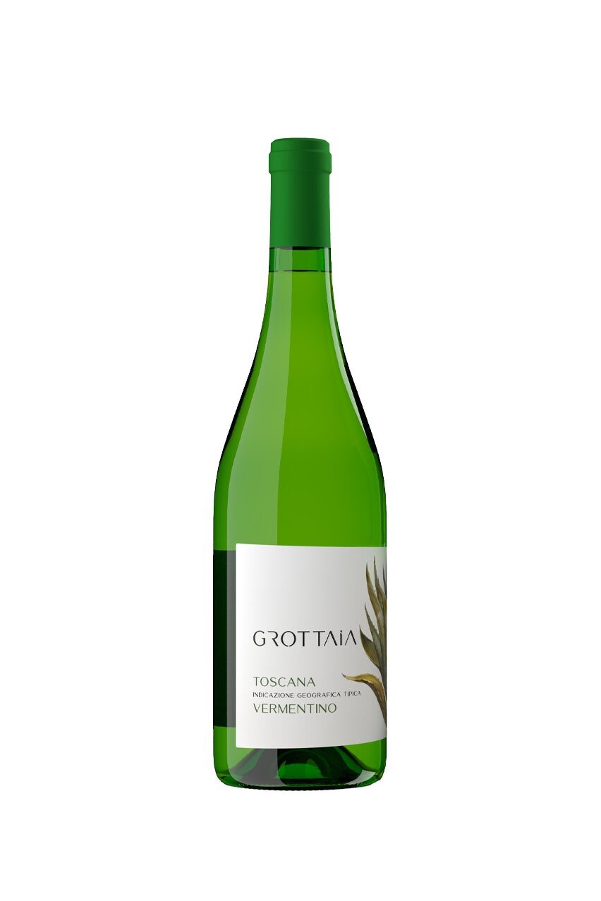 Вино Гроттайа Тоскана Верментино, IGT, белое, сухое, 0.75л
