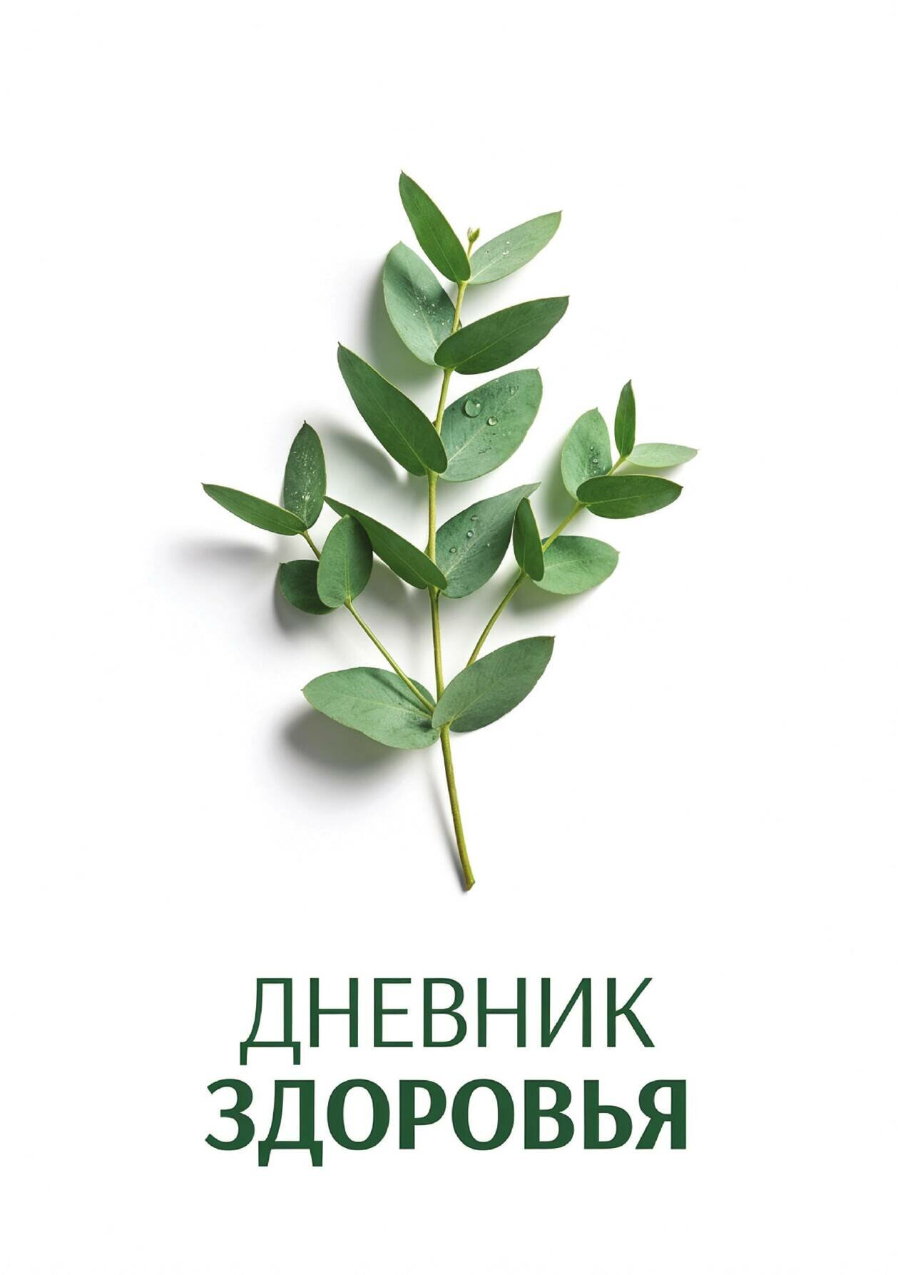 Дневник здоровья, дизайн: "Метранпаж", 100 страниц, А5. Недатированный