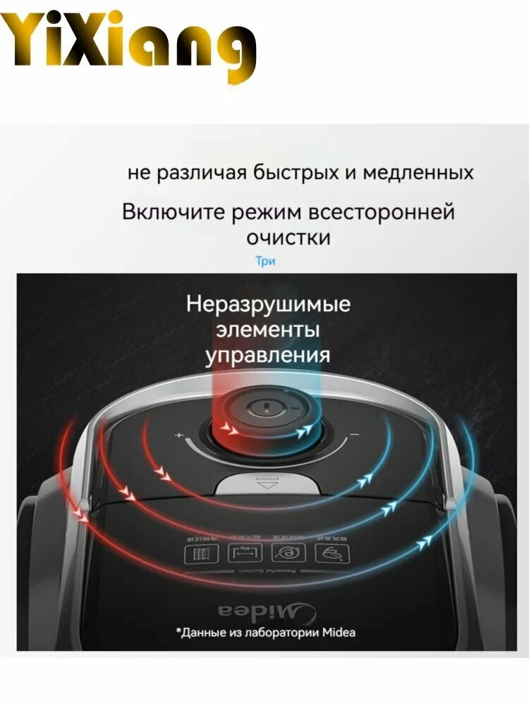 Пылесос Midea C7 Горизонтальный Мощный — фото 1