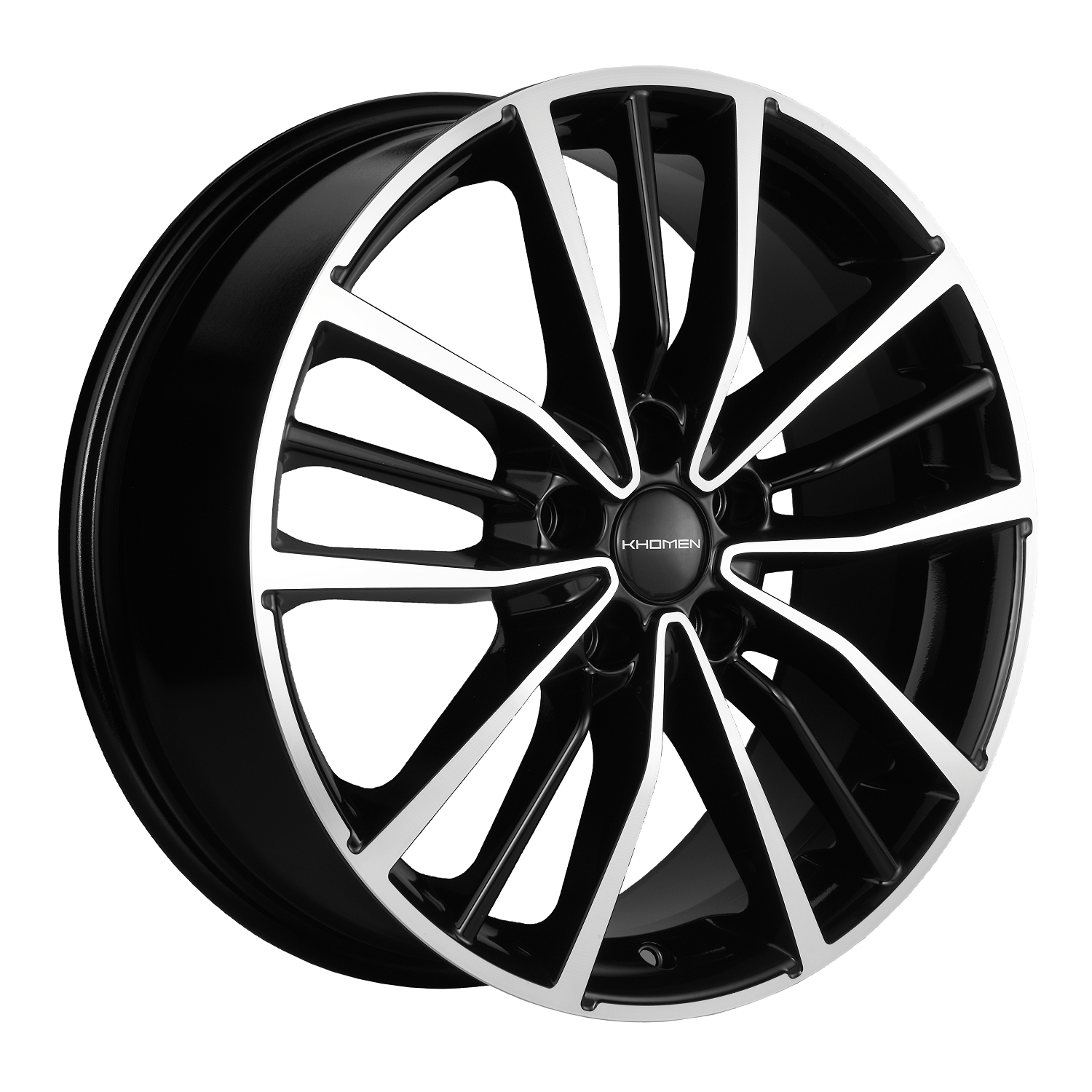 Диски автомобильные Khomen Wheels 1812 Changan CS75 Plus 7x18 5x114,3 ET45 60,1 Black-FP