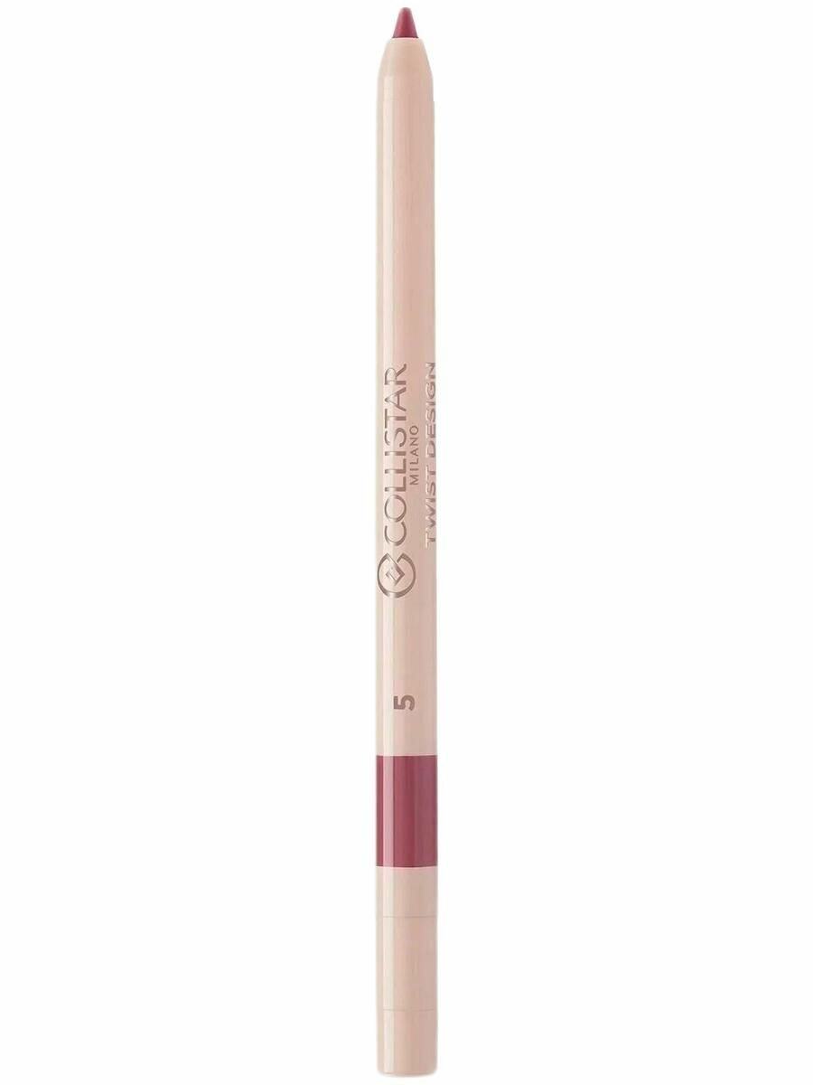 Collistar - Twist Design Matita Labbra 5 - Rosa del Deserto, Карандаш для губ с поворотным механизмом, 0.4 гр