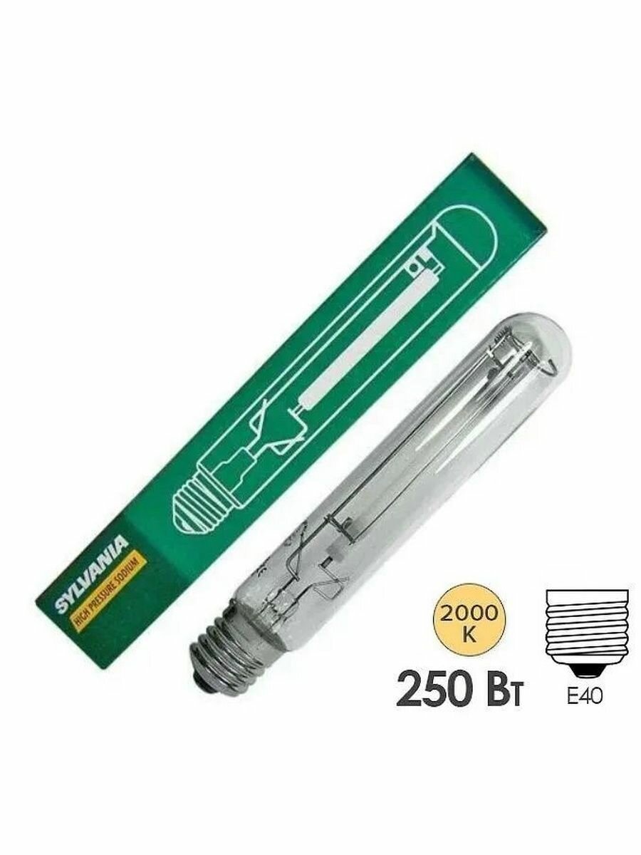 Натриевая лампа днат Sylvania SHP-T 250W E40