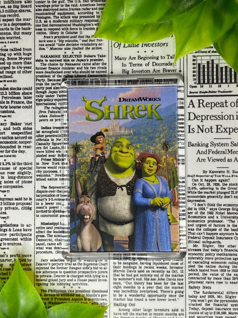 Магнит на холодильник "Shrek" "Шрек" №407