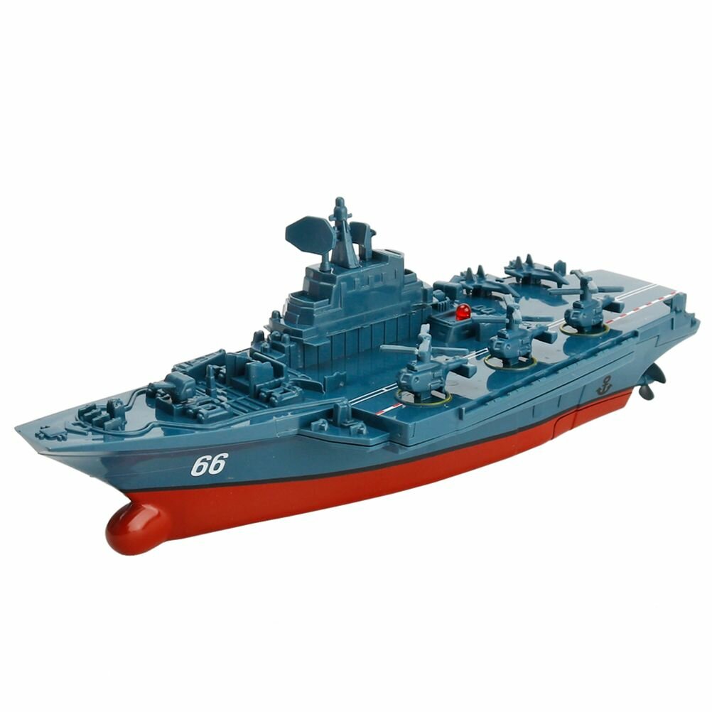 2.4G радиоуправляемый военный корабль: мини-авианосец, электрический, подарок.