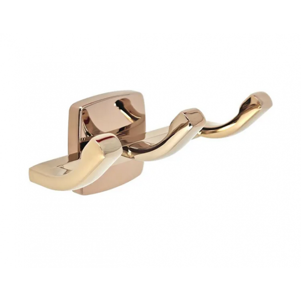 Крючок тройнной для ванной золото Sanartec 100812Go