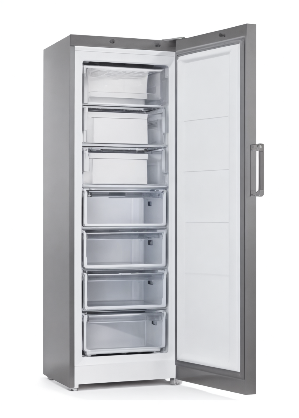 Морозильная камера STINOL STZ175G, серебристая, класс A+, 275 л