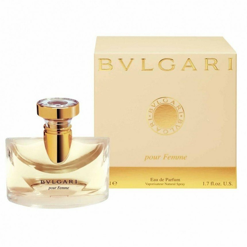 Парфюмерная вода для женщин Bvlgari Bvlgari Pour Femme 50 мл / Духи Булгари Булгари Пур Фам