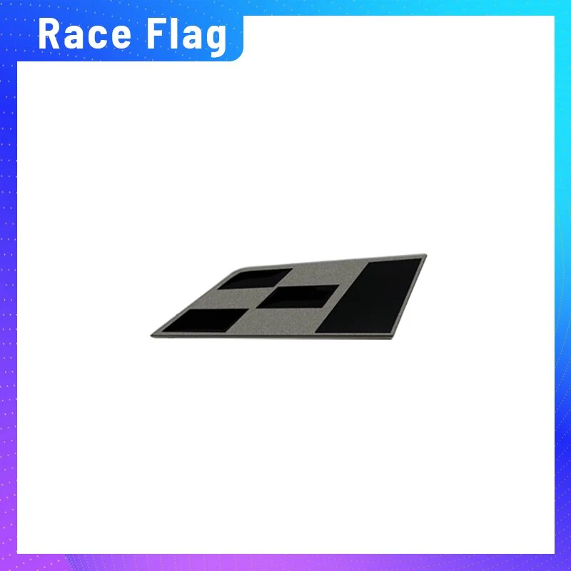 1 шт. металлический гоночный флаг с логотипом для Seat Cupra Leon Ibiza Arona Exeo Race Flag Sticker
