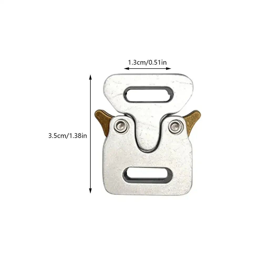 Металлическая быстросъемная пряжка 38-52 мм