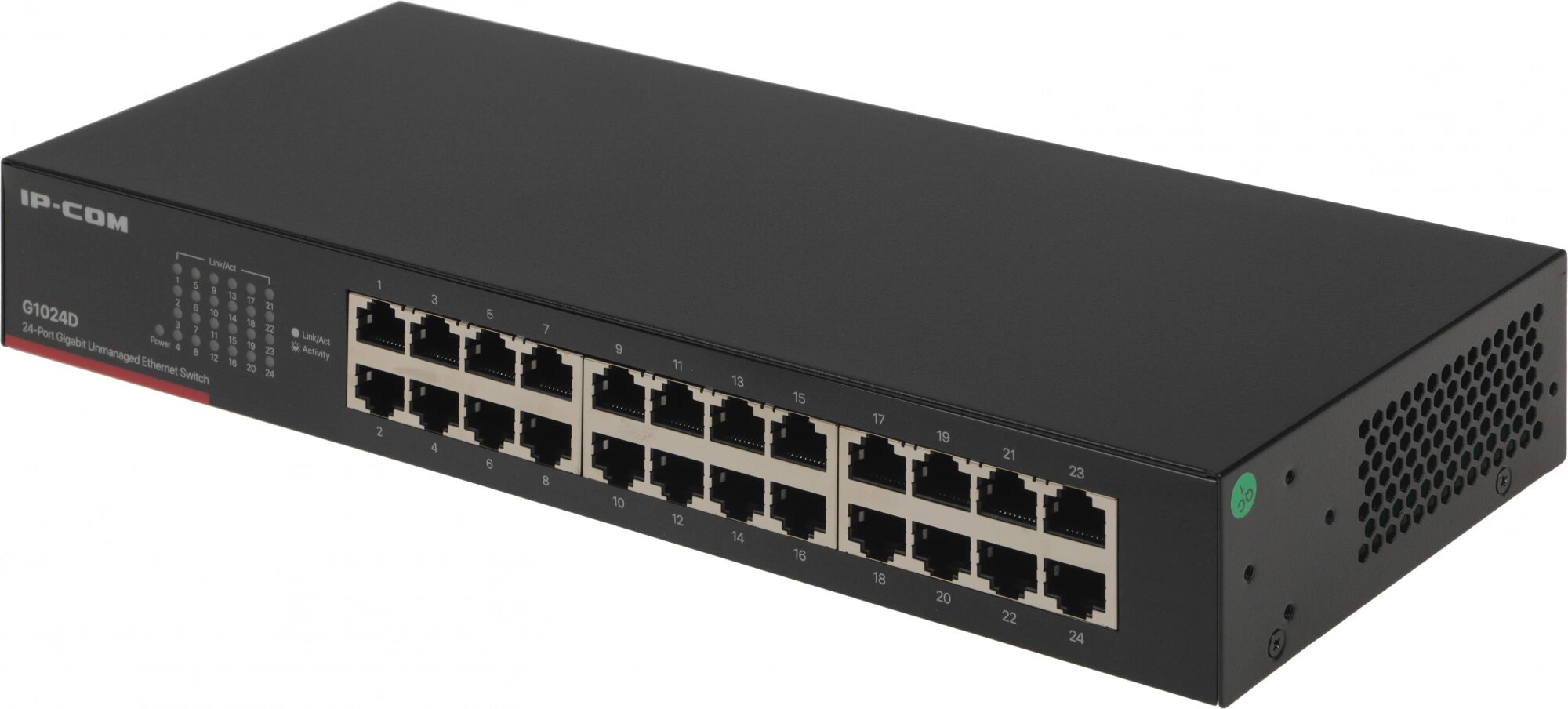 Коммутатор IP-Com G1024D (L2) 1Гбит/с неуправляемый