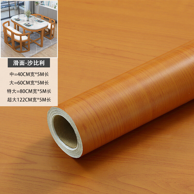 Клей для реставрации старой мебели, утолщенные водонепроницаемые самоклеящиеся обои, наклейка на столешницу или шкаф с имитацией древесной текстуры.