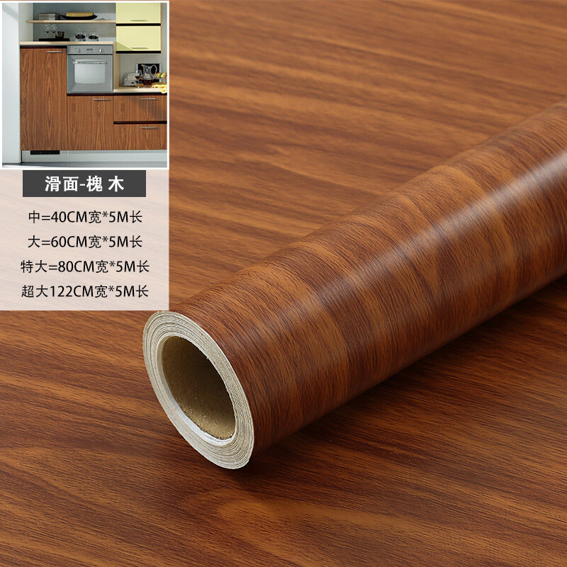 Клей для реставрации старой мебели, утолщенные водонепроницаемые самоклеящиеся обои, наклейка на столешницу или шкаф с имитацией древесной текстуры.