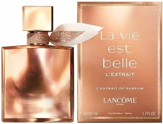 Парфюмерная вода Lancome La vie est belle L'extrait, женская, 50 мл