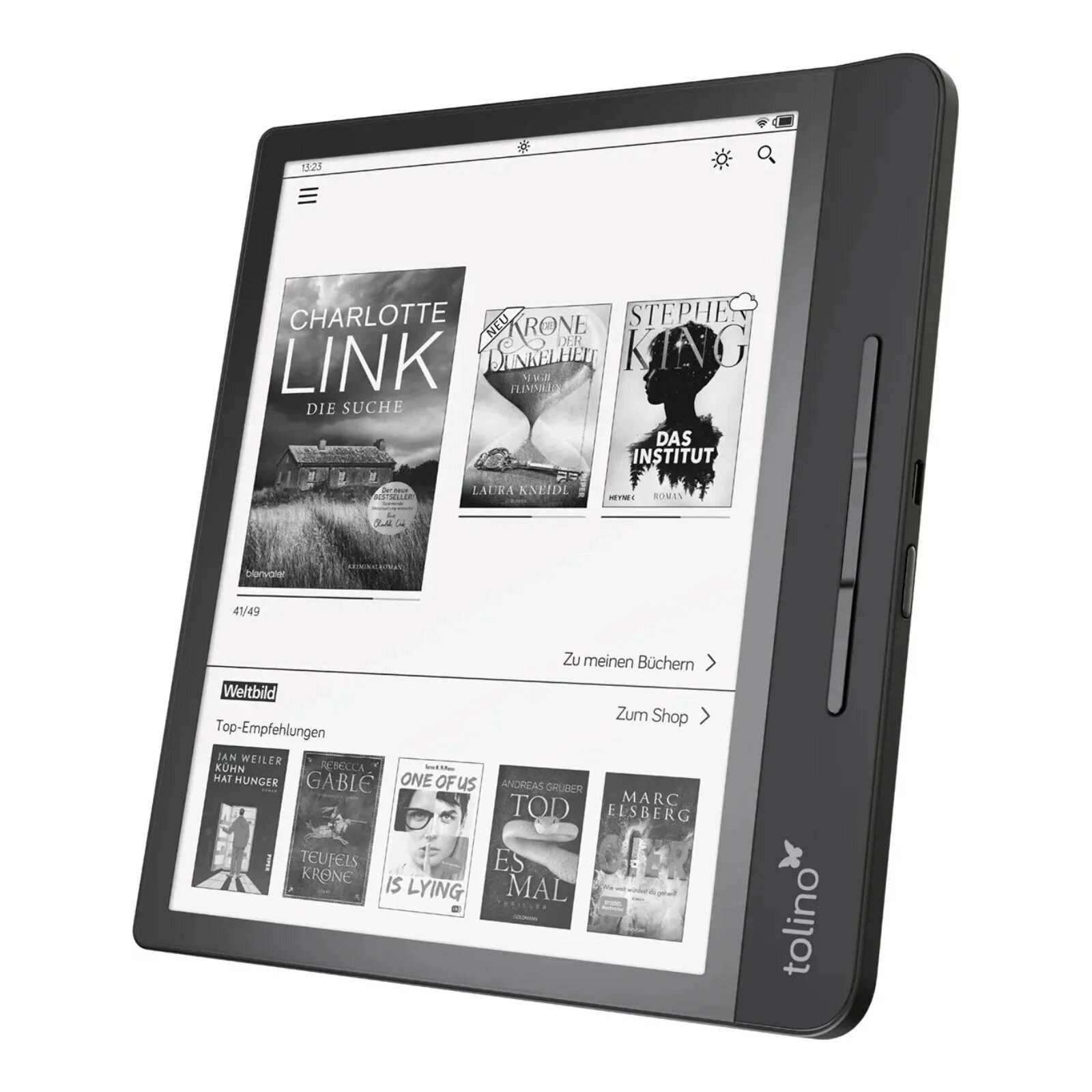 Tolino Epos2 8 ГБ Электронная книга Комплекты «Читалка для электронных книг + чехол»