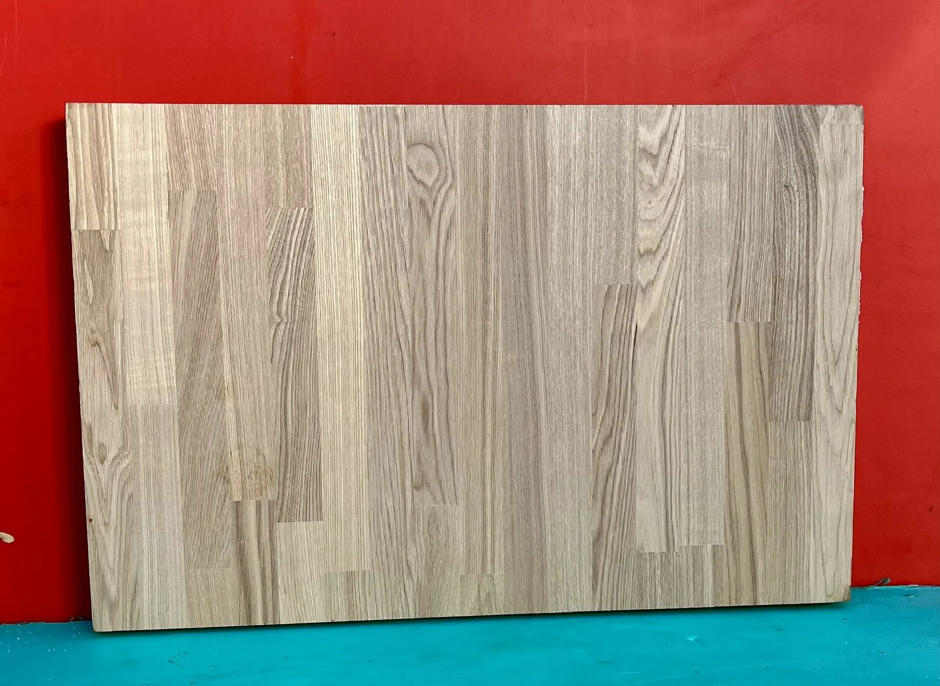 Мебельный щит из ясеня 800х600х40 мм. сорт экстра сращенный