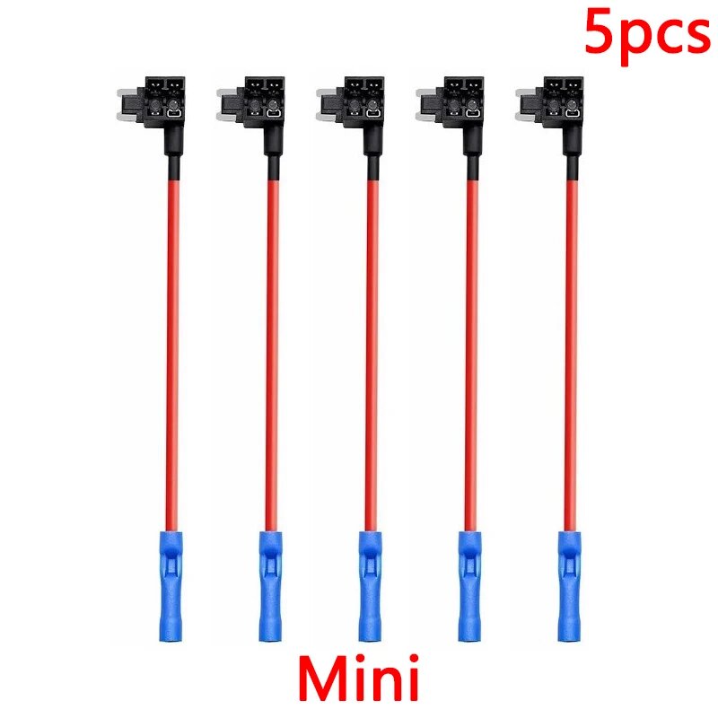 Мини автомобильный держатель предохранителей Mini - 5pcs