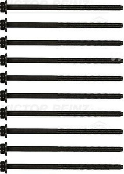 Комплект болтов ГБЦ VICTOR REINZ 14-32323-01 Audi, Seat, Skoda, Vw 1, 2tsi 08> Cbza, Cbzb, Cbzc, 10 шт