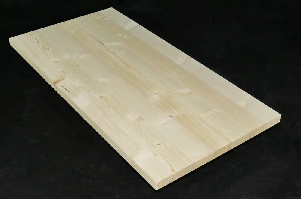 Мебельный щит 1000х500х18 мм категория АВ цельноламельный