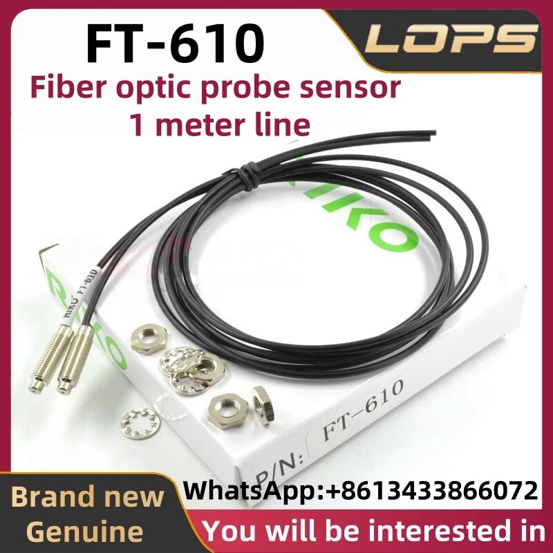FT-610 Совершенно новый оригинальный оптоволоконный датчик RIKO, большое количество на складе, добро пожаловать на консультацию.