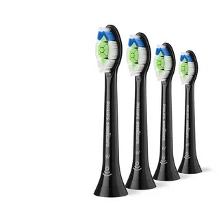 Насадки для зубной щетки оригинал! Philips Sonicare W2 Optimal White HX6064/88 (6064/11) для блестящего отбеливания, 4 штуки