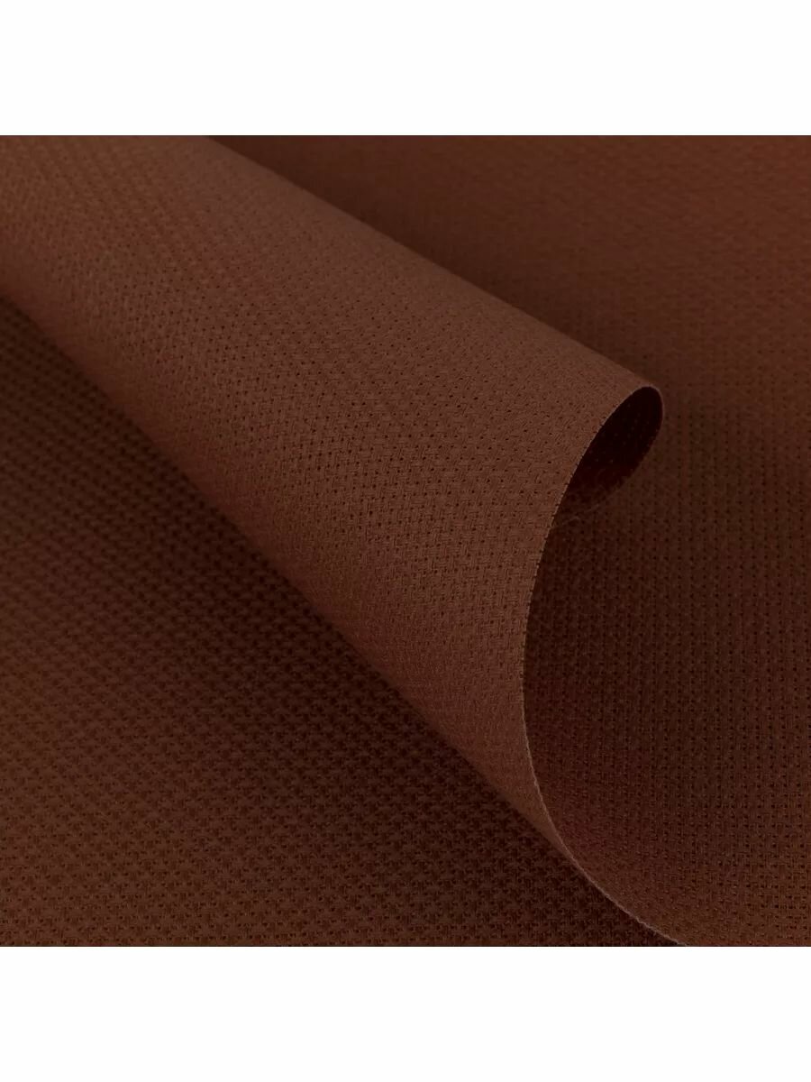 Канва Aida 14 ct. цвет коричневый, размер: 100x50 см. м