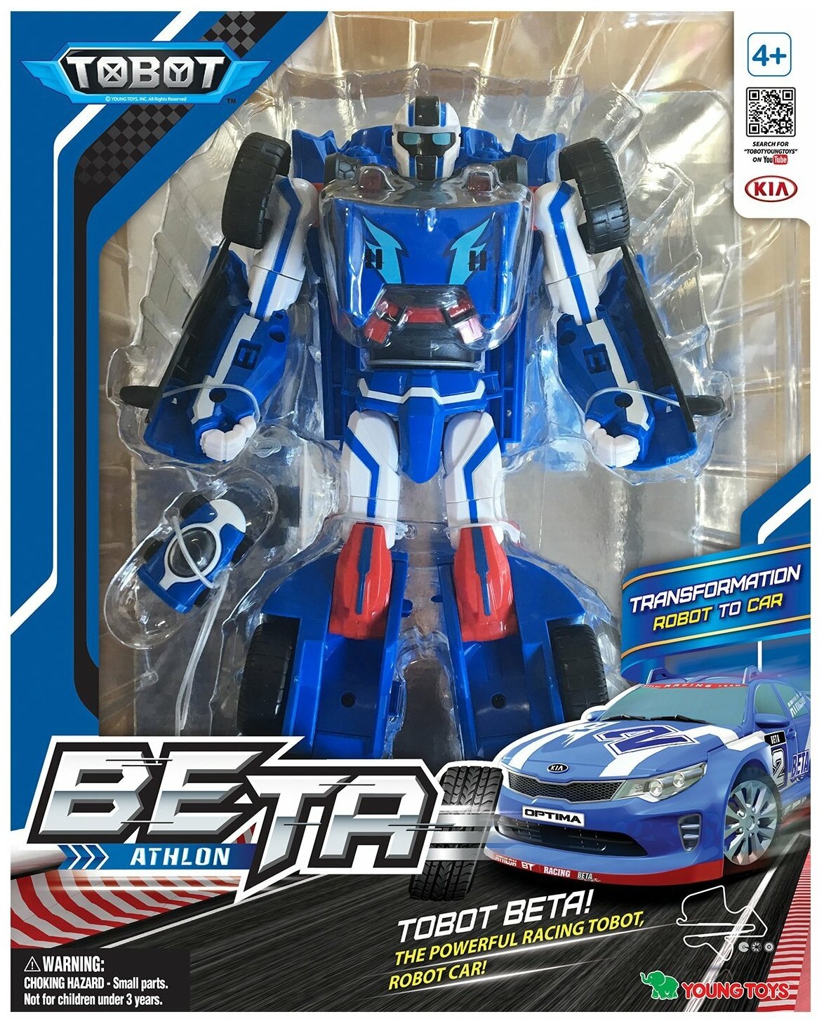 Трансформер Young Toys Tobot Athlon Beta Тобот Атлон Бета (S1) 301053