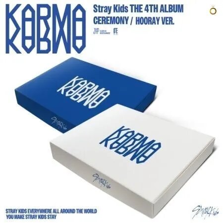 Музыкальный диск Stray Kids THE 4TH ALBUM CEREMONY / HOORAY VER. CD Южная Корея