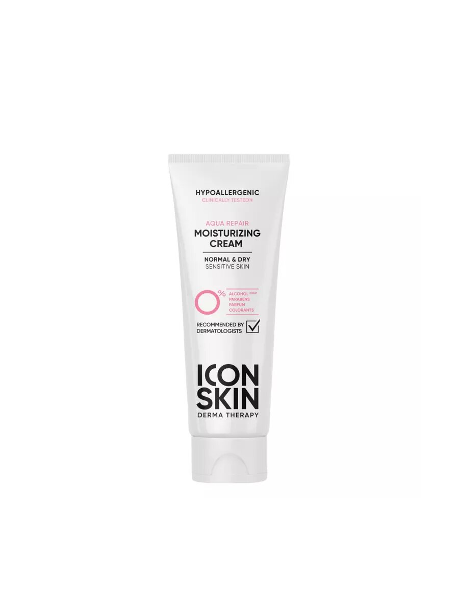 Icon skin крем увлажняющий для лица aqua repair 75 мл