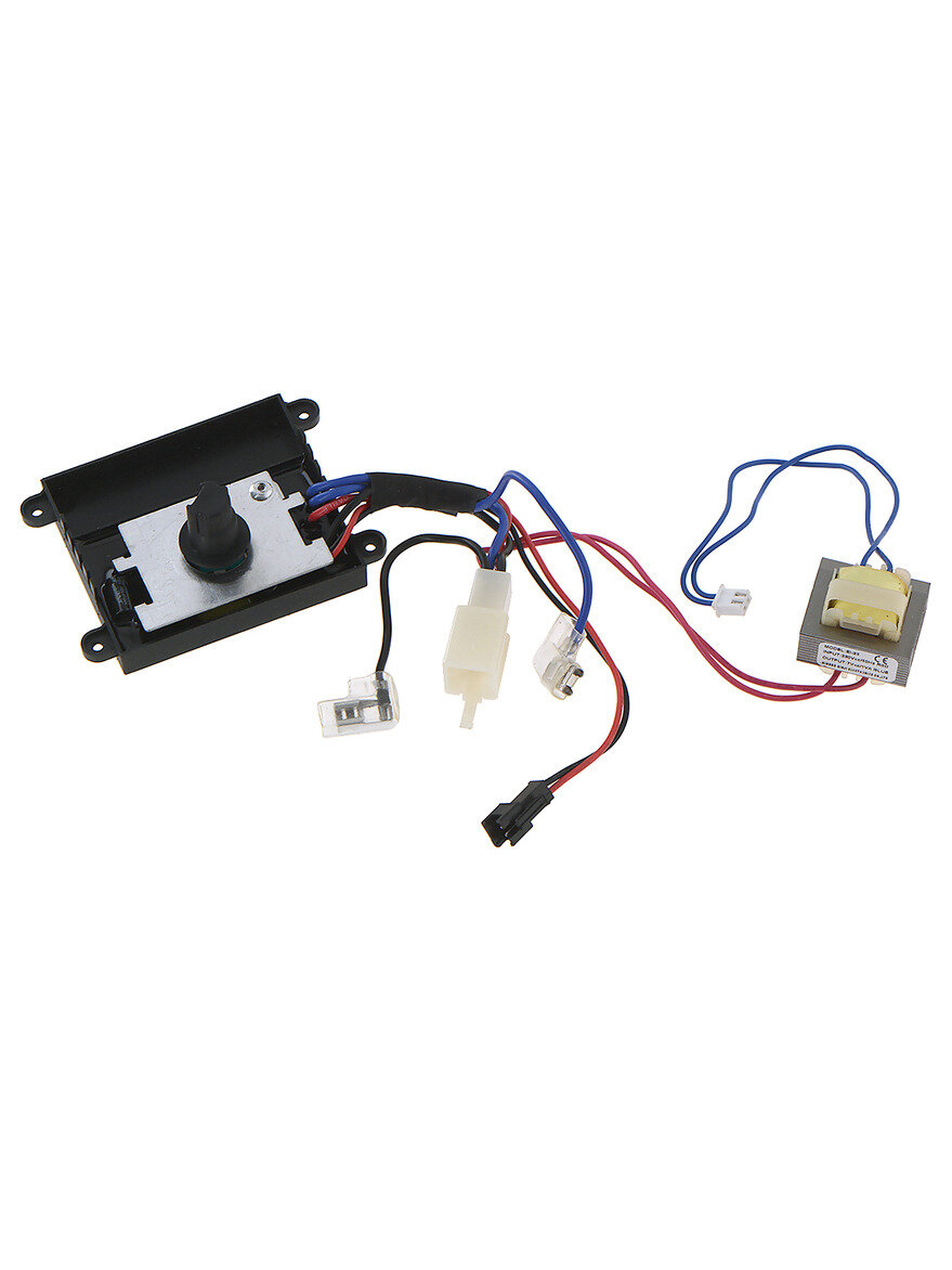 Блок электронный (регулятор скорости) в сборе с трансформатором для станка ЗУБР ВСС-П750